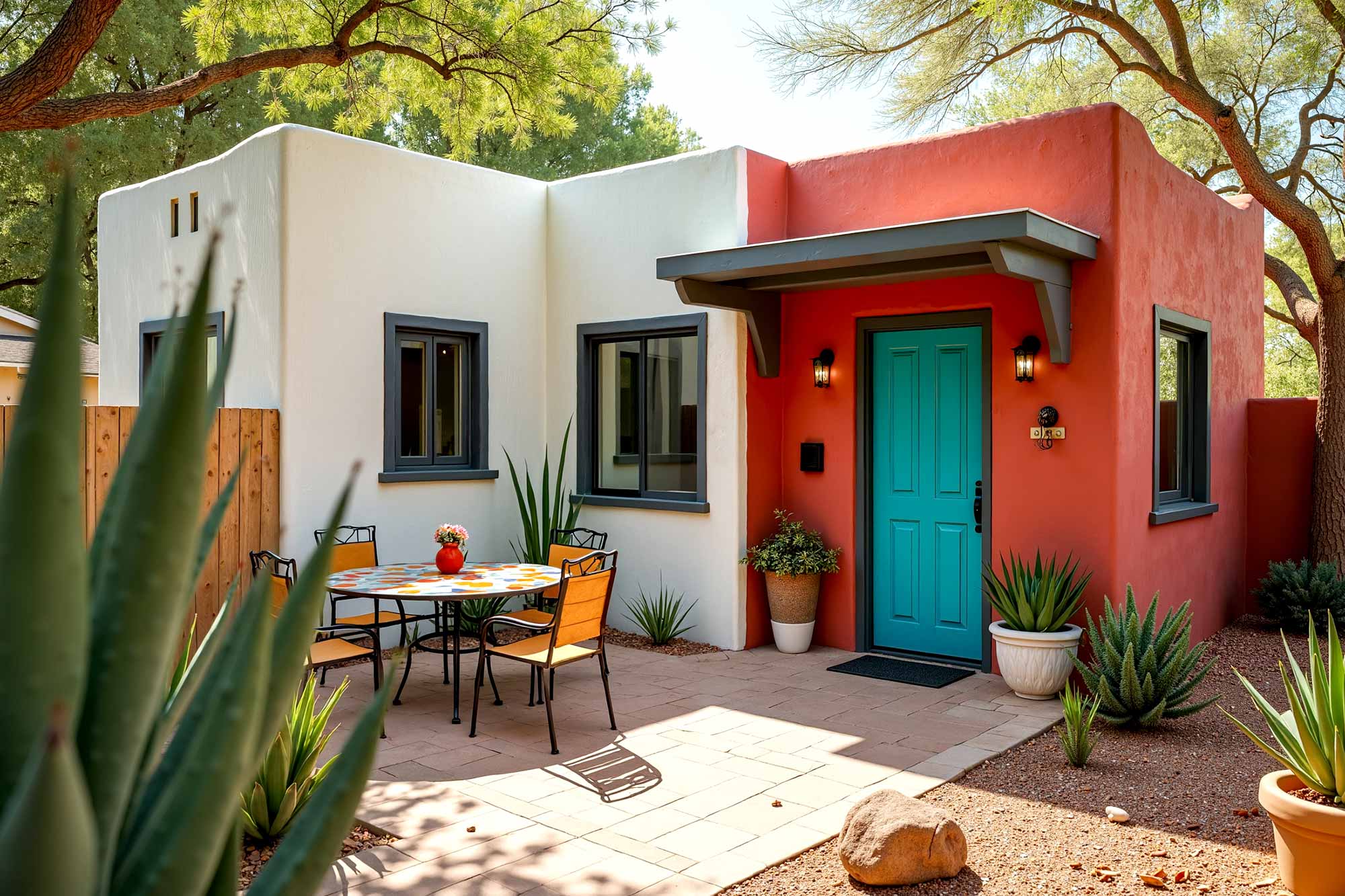 Phoenix Guest House Colors That Create Vacation Destinations - Bryce ...
