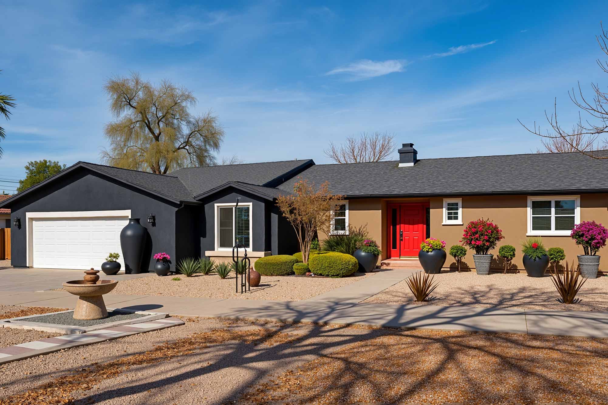 Ranch House Color Schemes for Stunning Curb Appeal - Bryce House Painting