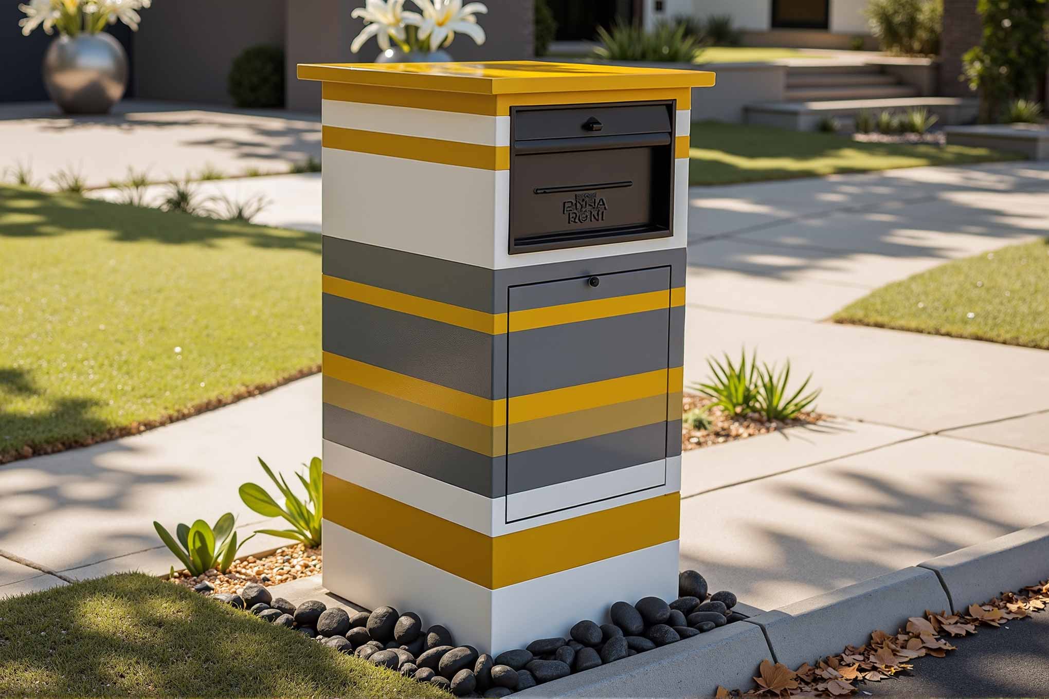Creative Mailbox Ideas Break Traditions: Big Expression- Bryce House ...